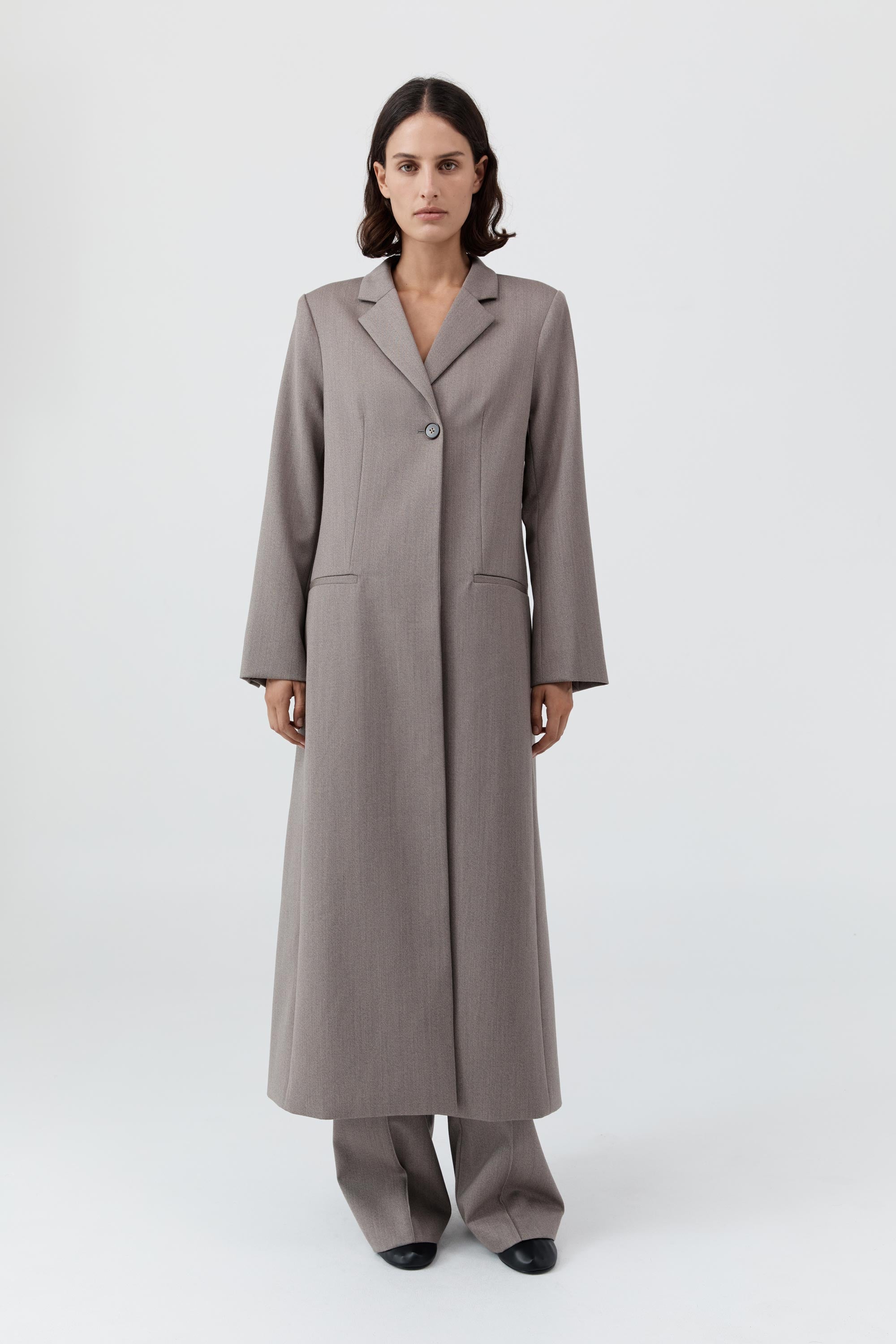 St. Agni | Oupa Tailored Coat - Doe