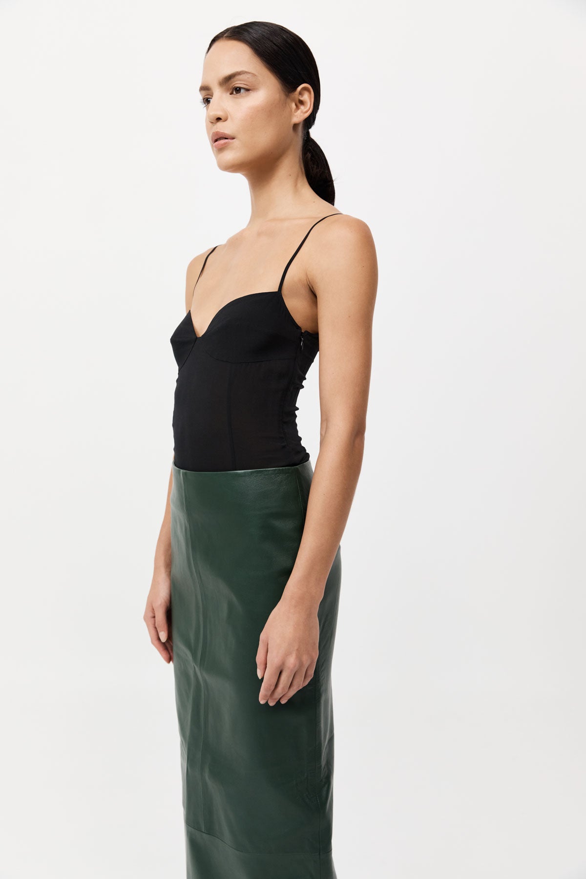 St. Agni | Silk Cami - Black