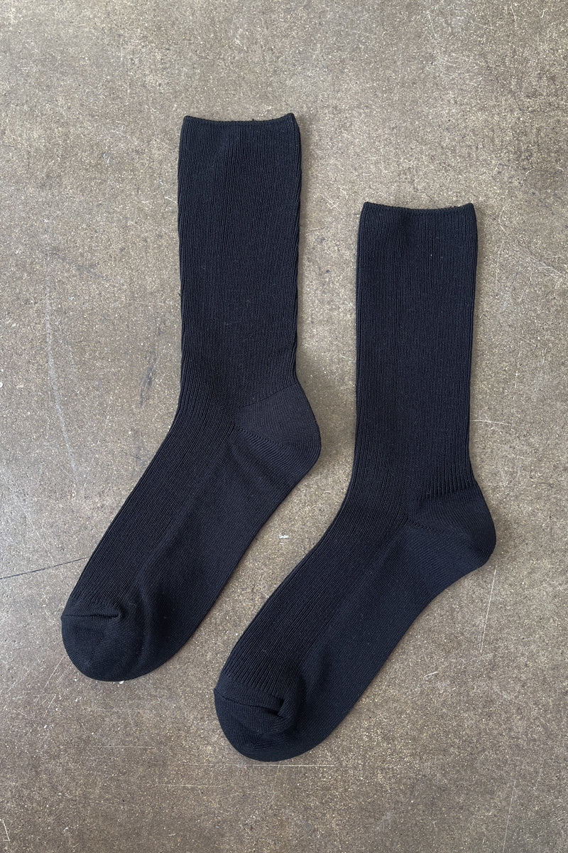 St. Agni | Crisp Step Socks by Le Bon Shoppe - Black