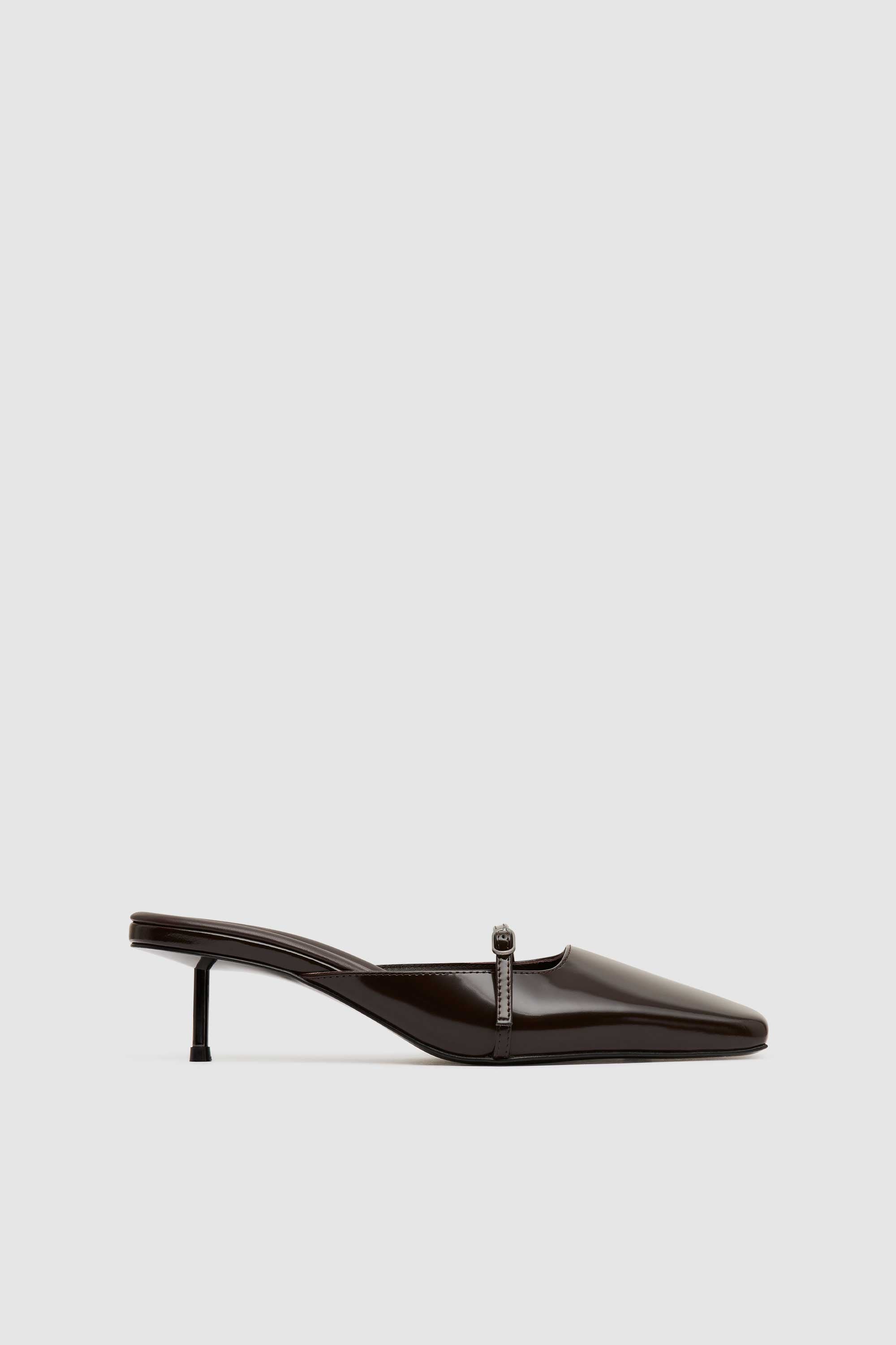 St. Agni | Plié Heel - Coffee